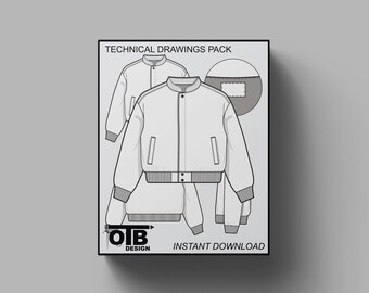 Fitted Cap Hat Vector Technical Drawing Illustration Blank Tech Pack ...