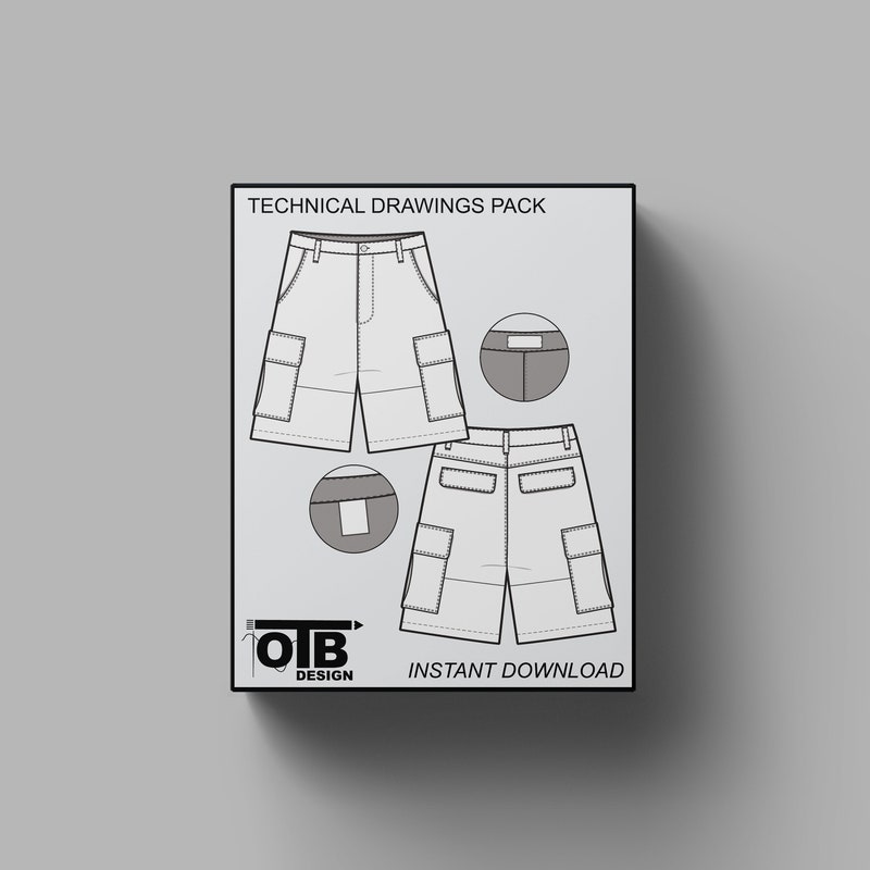 Jorts Mockup - Etsy