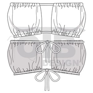Collared Zip Work Jacket Flat Technical Drawing Illustration Mock-up ...