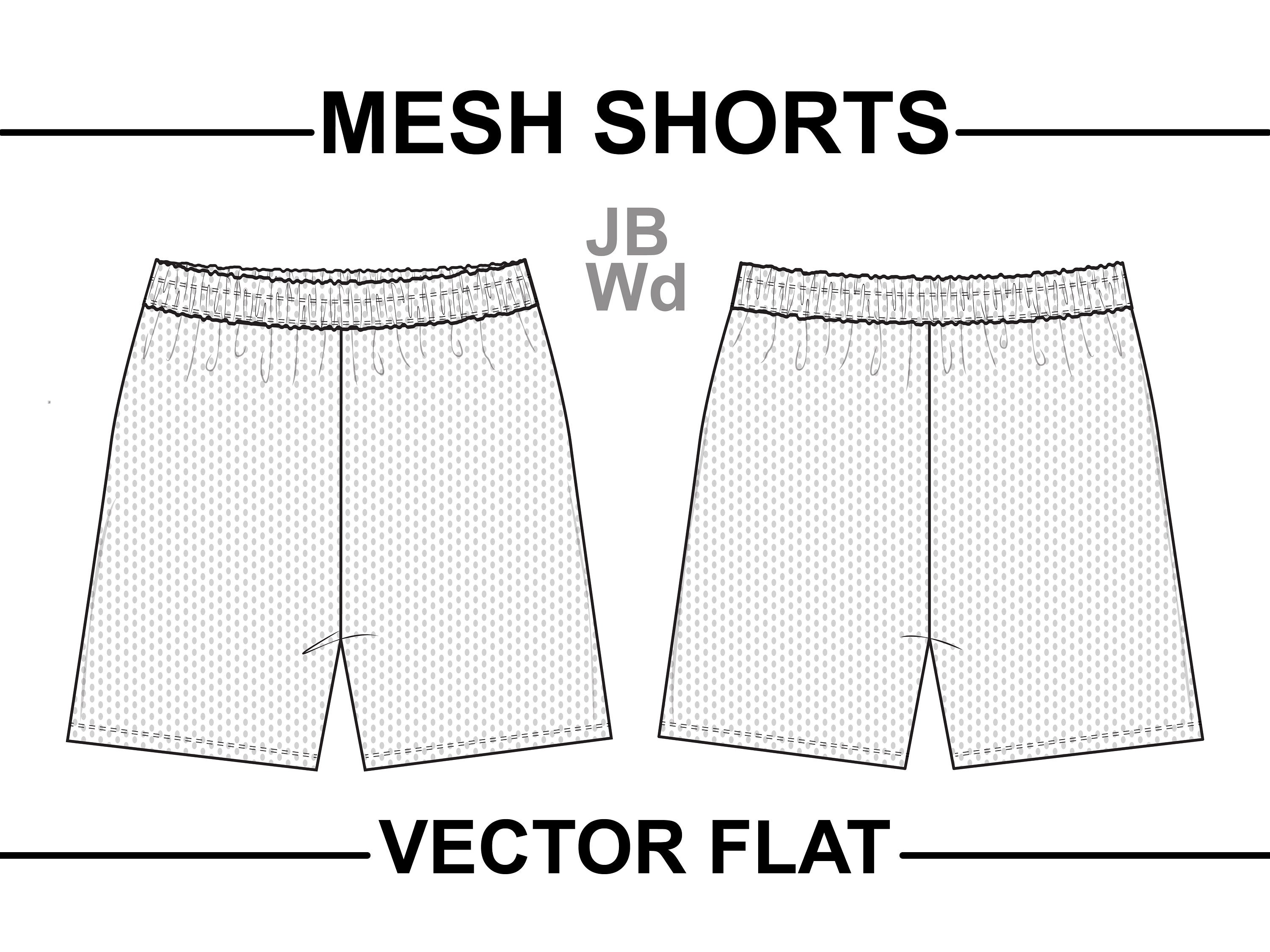 Mesh Shorts Flat Technical Drawing Illustration Blank - Etsy Norway Mesh Shorts Flat Technical Drawing Illustration Blank - Etsy Norway