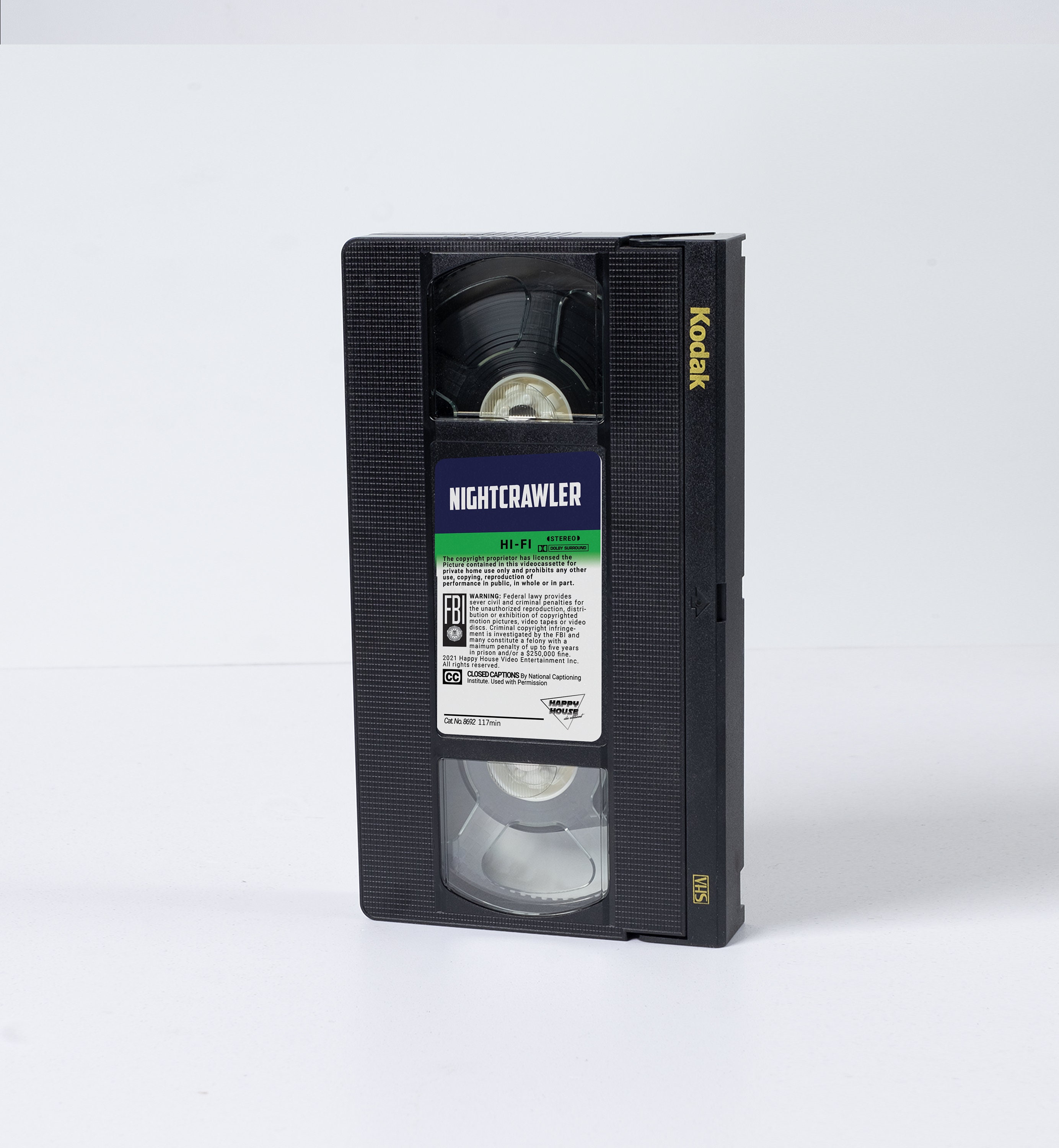 Nightcrawler 2014 VHS Slipcover - Etsy