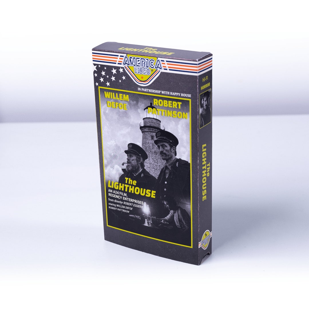 The Lighthouse 2019 VHS Slipcover, A24 VHS, Custom VHS Tape, Modern ...