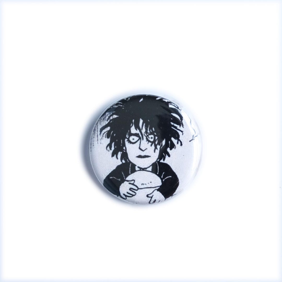 Robert Smith Button, the Cure Pin, Robert Smith Magnet, the Cure Button ...