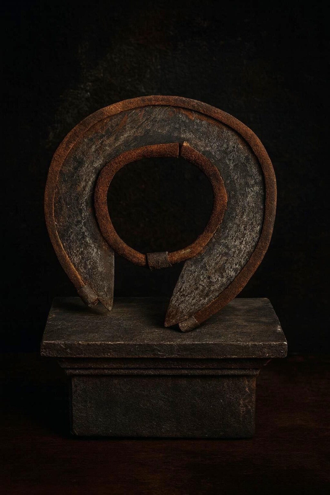 Antique African Tunkara / Dinka Wrist Knife – Tribal Iron Weapon Bangle ...