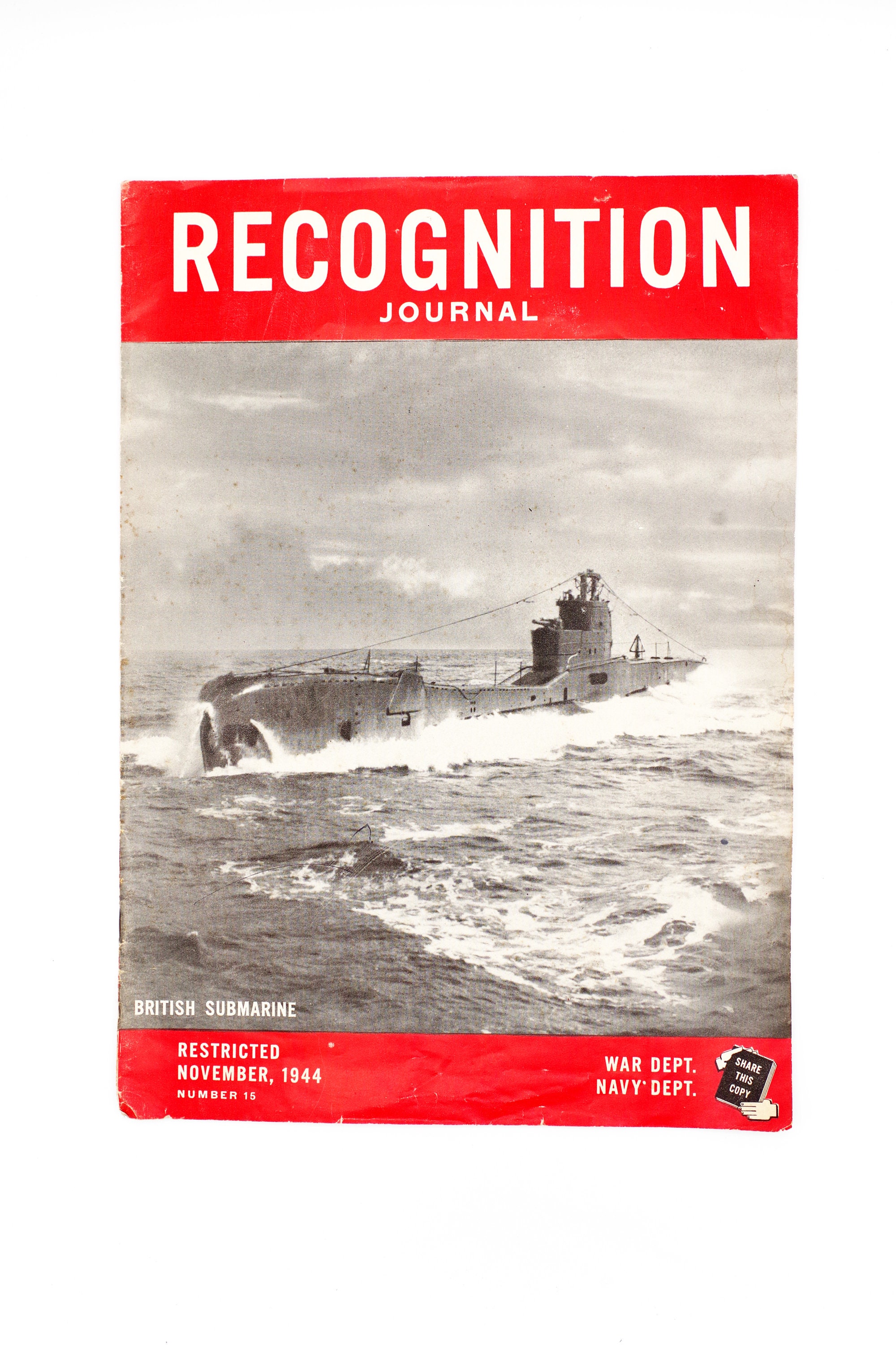 Lot of 3 RECOGNITION Magazines WWII Era Military 1940's Memorabilia - Etsy