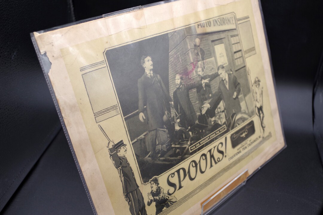 1936 SPOOKS Film Movie Poster Extremely Rare Educational Film - Etsy