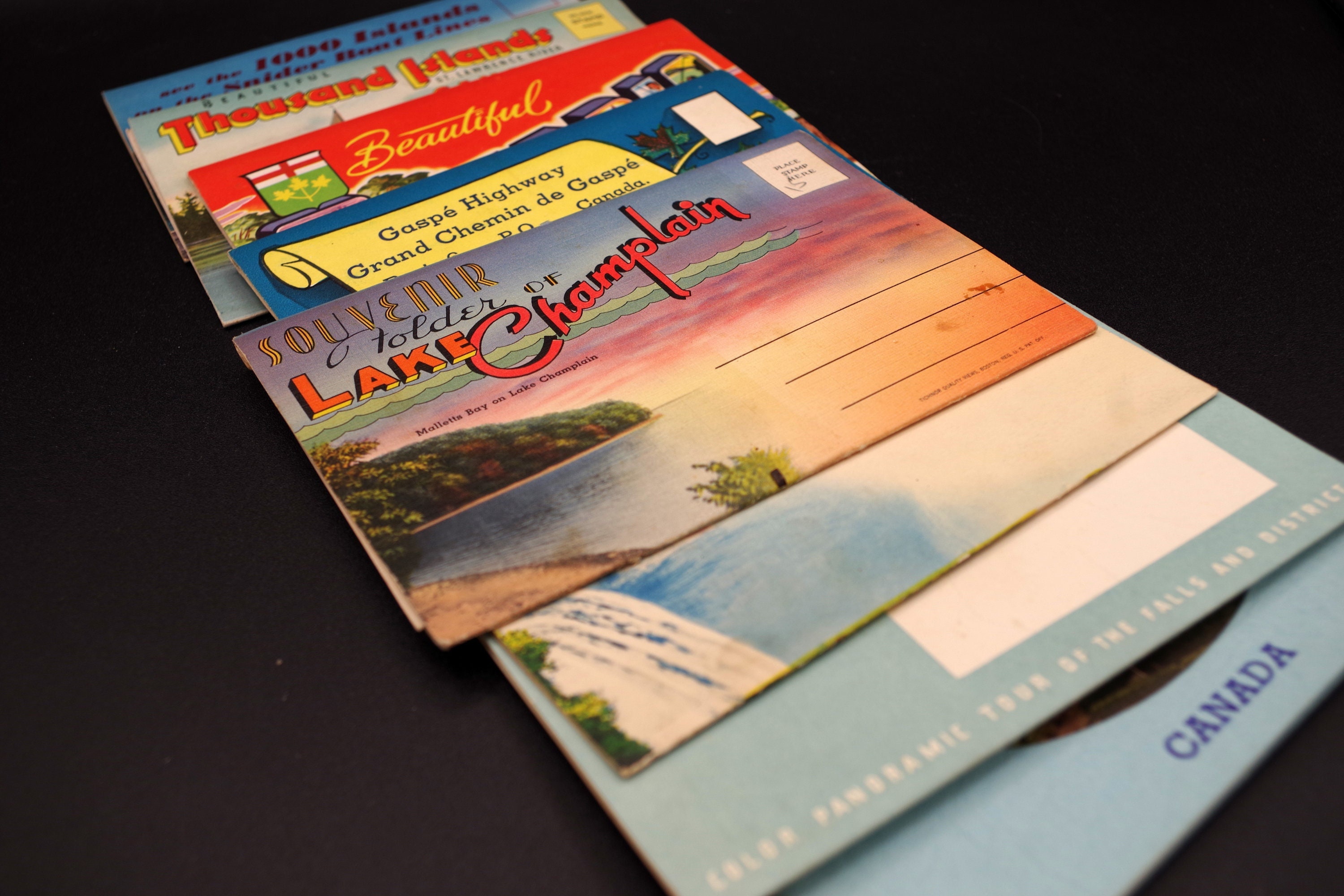 Vintage Souvenir Envelopes With Cards and Pull Out Images Inside 1960's ...