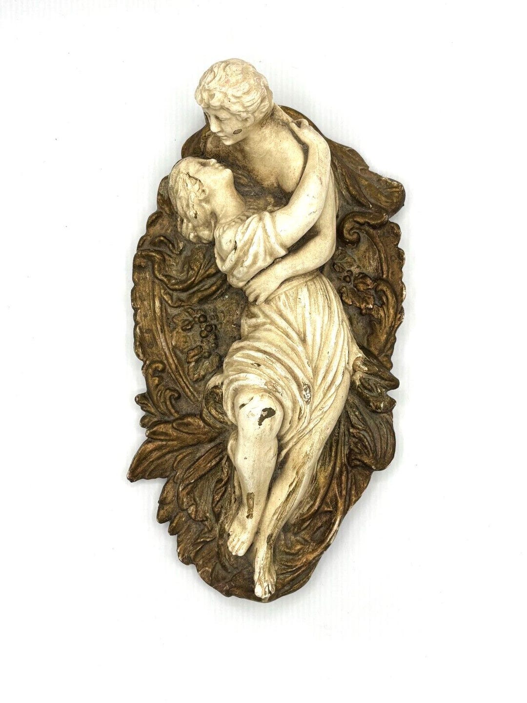 Art Nouveau the Lovers Art Relief Wall Antique by Raffaello Romanelli ...