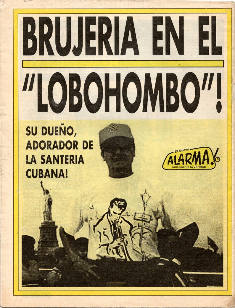 Rare Vintage Alarma Vintage Mexican 'nota Roja' True - Etsy