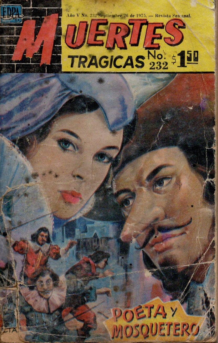 Bundle of 7 muertes Tragicas 1980's Mexican Pulp Comic Books Lot - Etsy