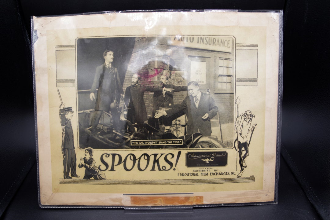 1936 SPOOKS! Film Movie Poster Extremely Rare Exploitation Film - Etsy