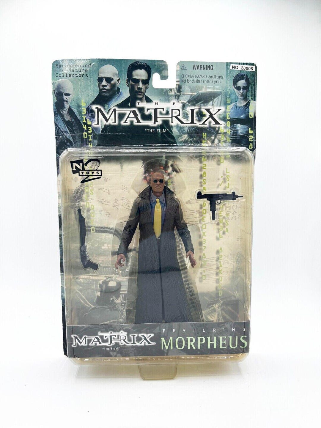 Morpheus Action Figure Series 1 New 1999 the Matrix Movie N2 Toys NEW ...
