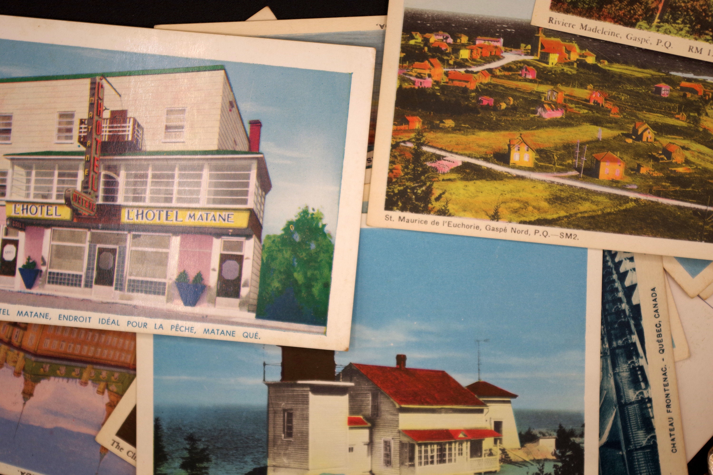 20 Vintage Quebec Postcards 1950's - Etsy