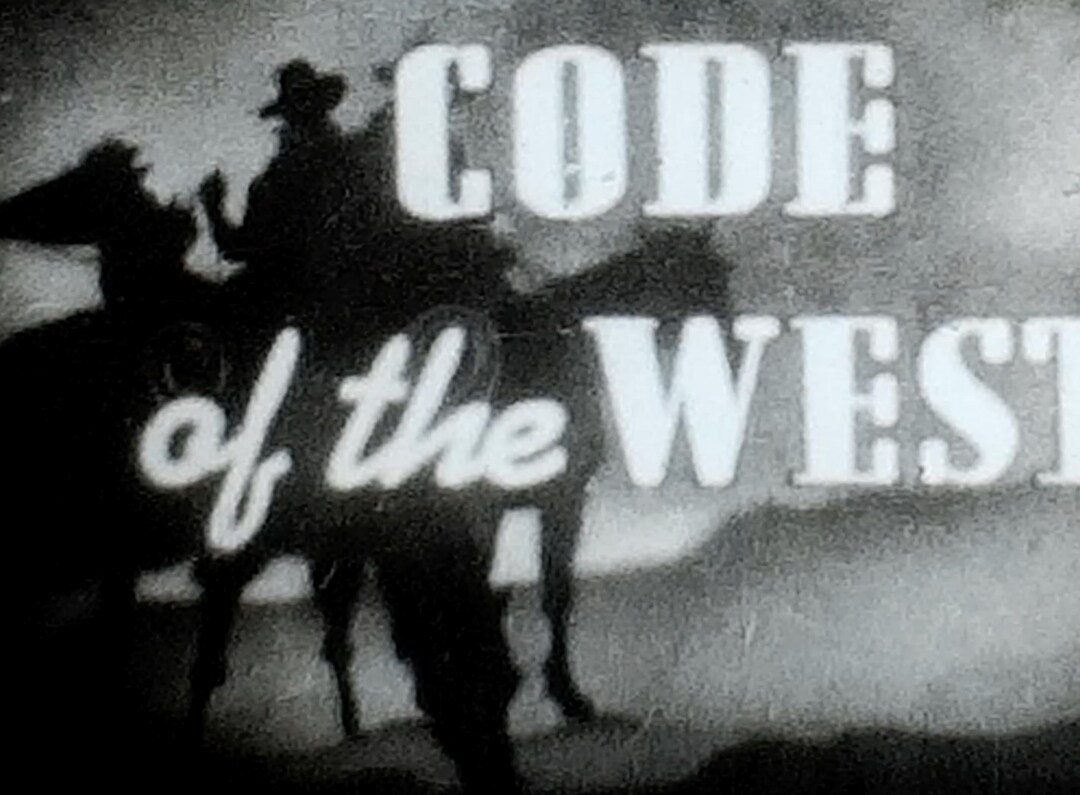 8mm Film "code of the West" Rod Cameron Western Cowboy Kiddie Movie ...