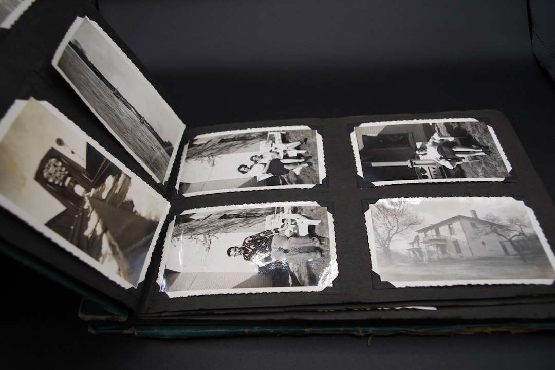 Antique 1950's Photo Album With 40 Original Photographs - Etsy