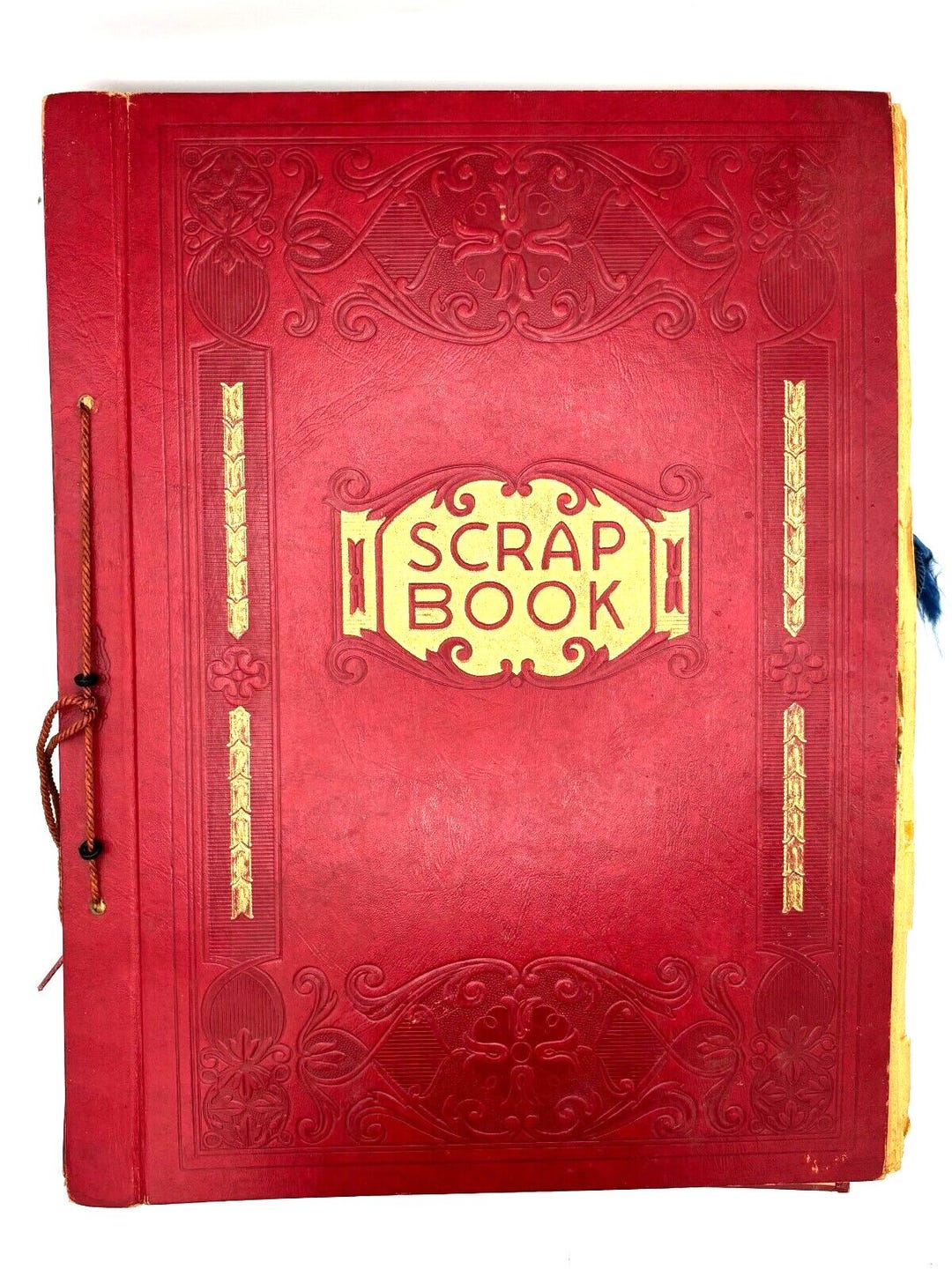 Large Antique Scrapbook With a Variety of Greeting Cards - Etsy