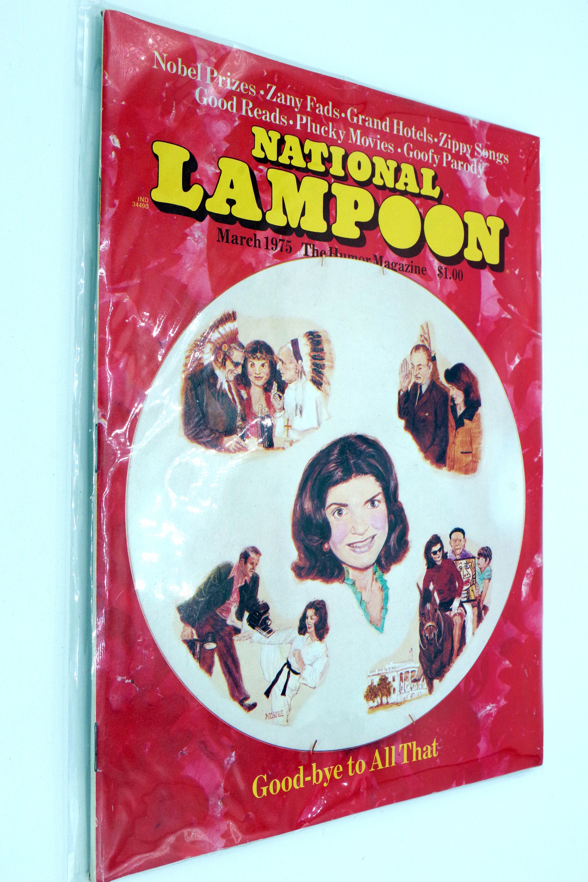 Set of 4 1970's National Lampoon Magazines Vintage Bundle - Etsy