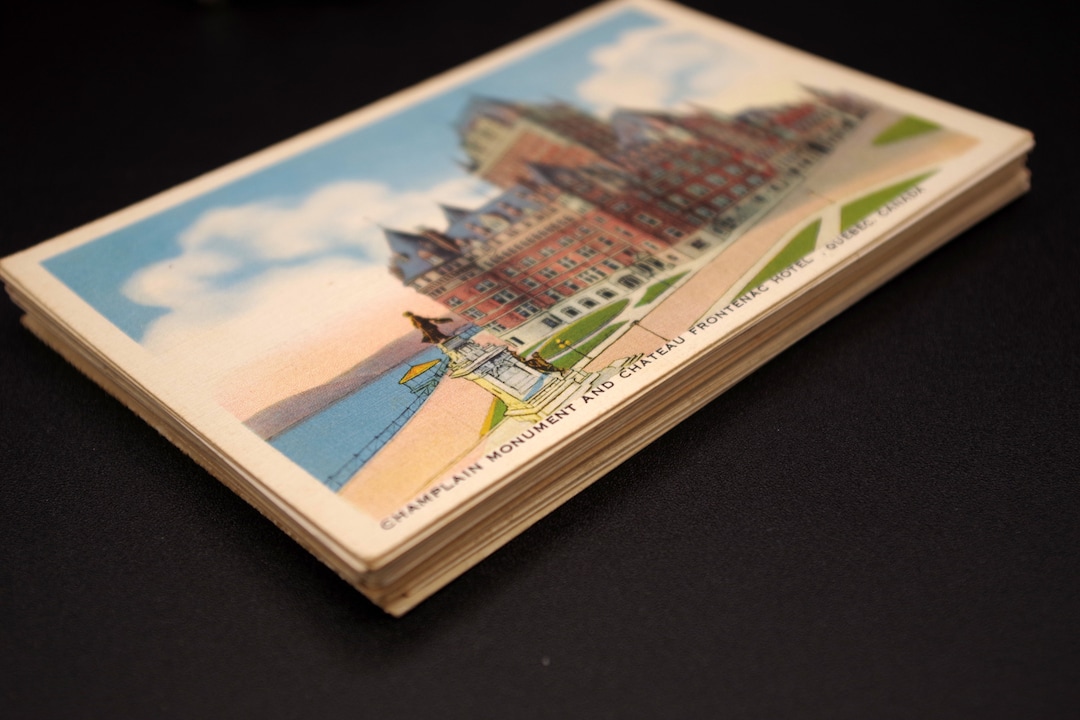 20 Vintage Quebec Postcards 1950's - Etsy