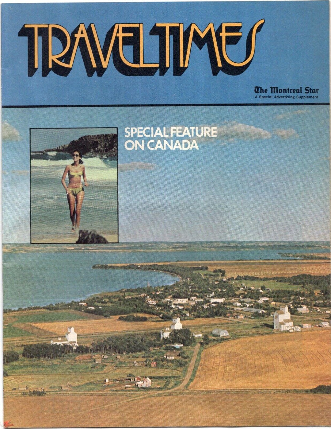 Travel Times 1974 Magazine by the Montreal Star Special Issue Canadiana ...