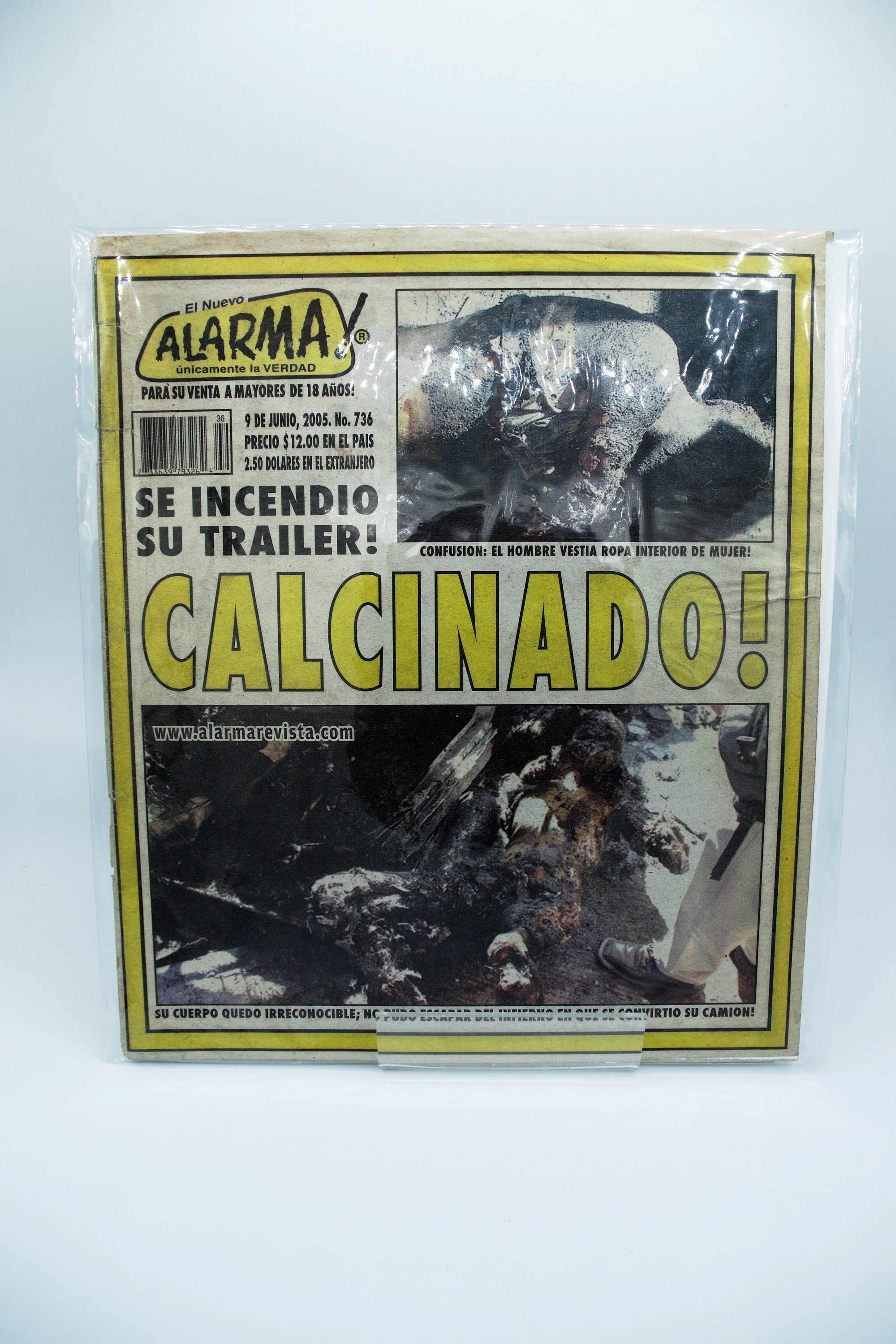 Rare Vintage Alarma Mexican Newspapaer Magazine True Crime 'nota Roja ...