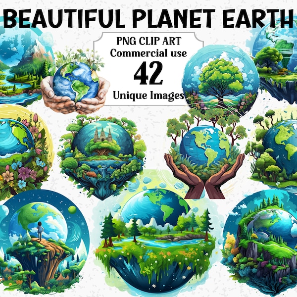 Earth Day Clip Art - Etsy