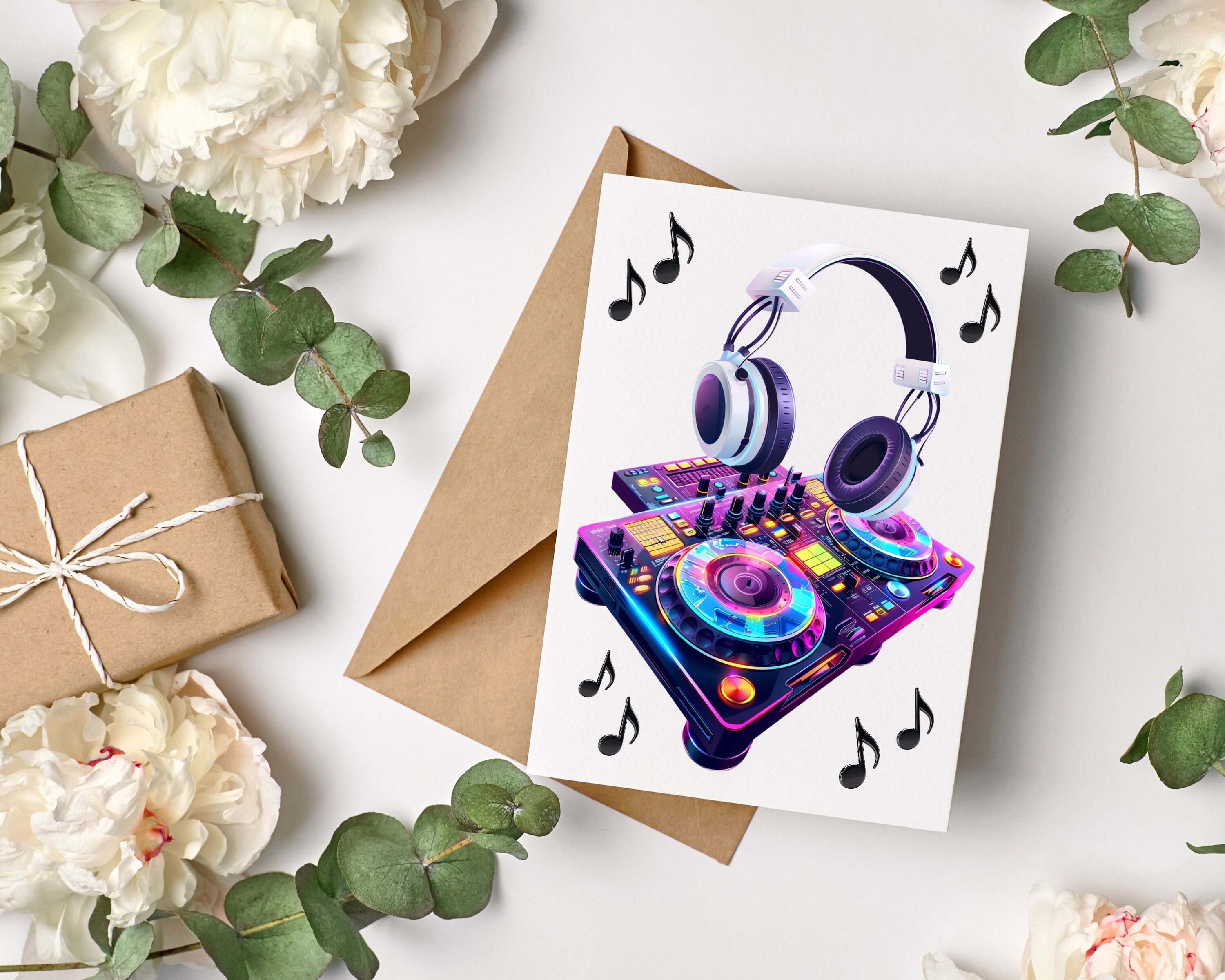 Concert & Stage Props Clipart, Instant Download, Lights Spotlight DJ ...