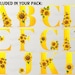 Sunflower Alphabet Clipart, Digital & Paper Crafts, Spring Flowers ...