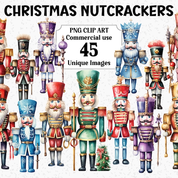 Nutcracker Clipart - Etsy