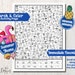Summer Fun Search & Color Doodles I SPY Printable Counting Coloring ...