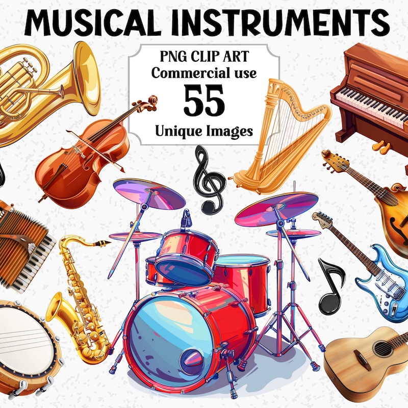 Rock Instrument Png - Etsy