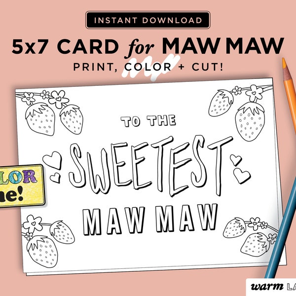 Maw Printables - Etsy