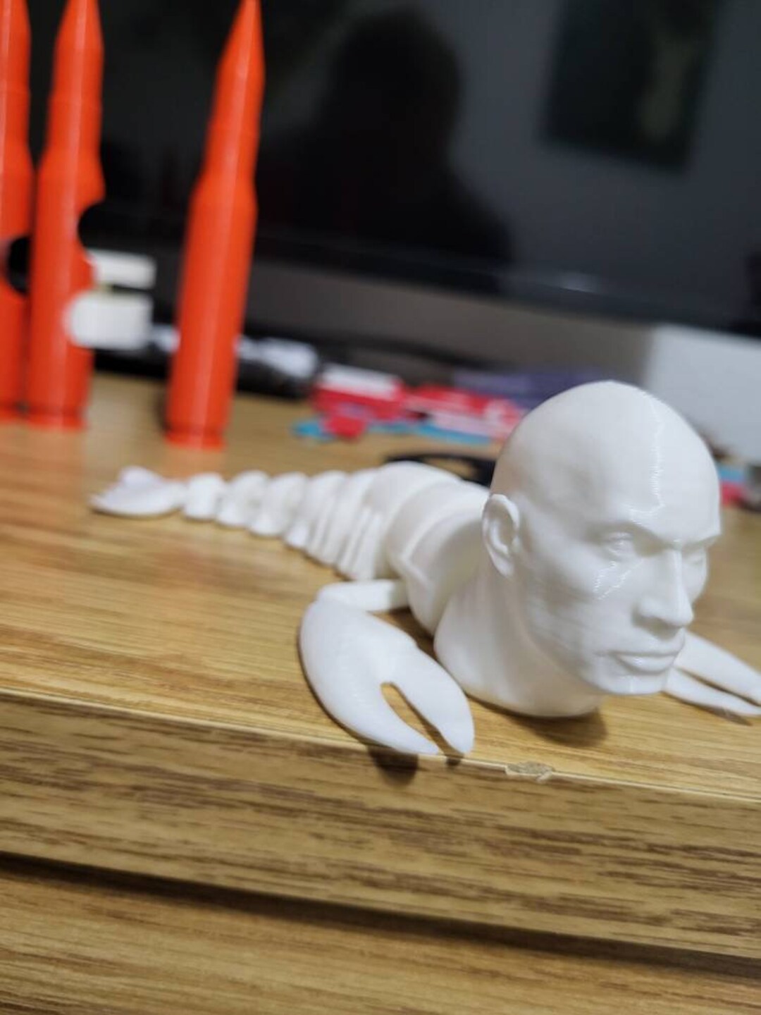 Rock Lobster, Dwayne Johnson Lobster, Dwayne Johnson Toy, 3d Printed ...
