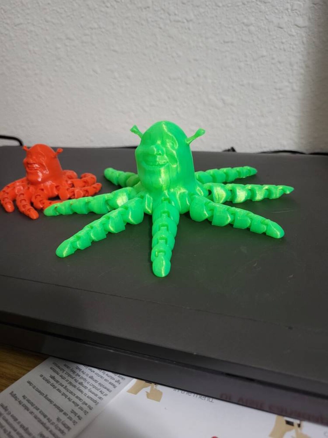 Shrek Octopus, Fidget Octopus, Shrektopus, Octoshrek, Office Toy, Desk ...