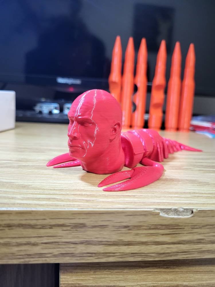 Rock Lobster, Dwayne Johnson Lobster, Dwayne Johnson Toy, 3d Printed ...