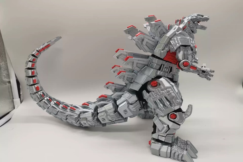 Mechanical Godzilla Print Standard Edition - Etsy