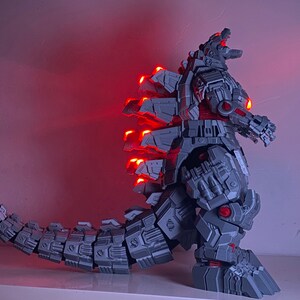 Mechanical Godzilla Print - Etsy