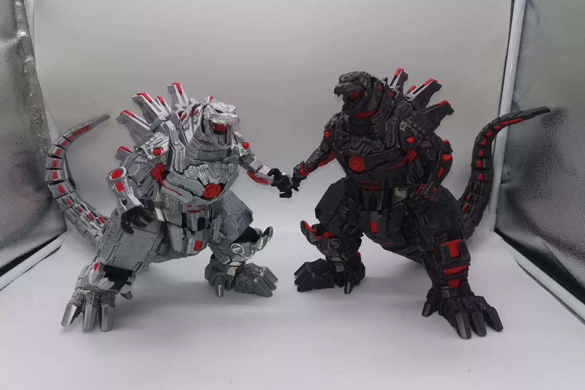 Mechanical Godzilla Print Standard Edition - Etsy