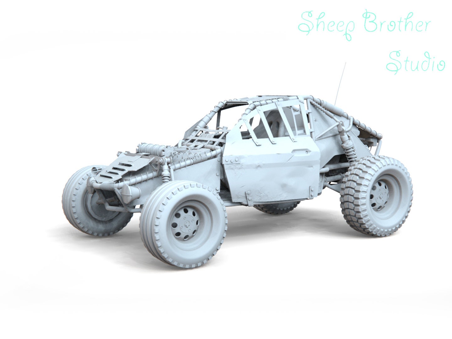 Off-road Racing 3D Model - Etsy