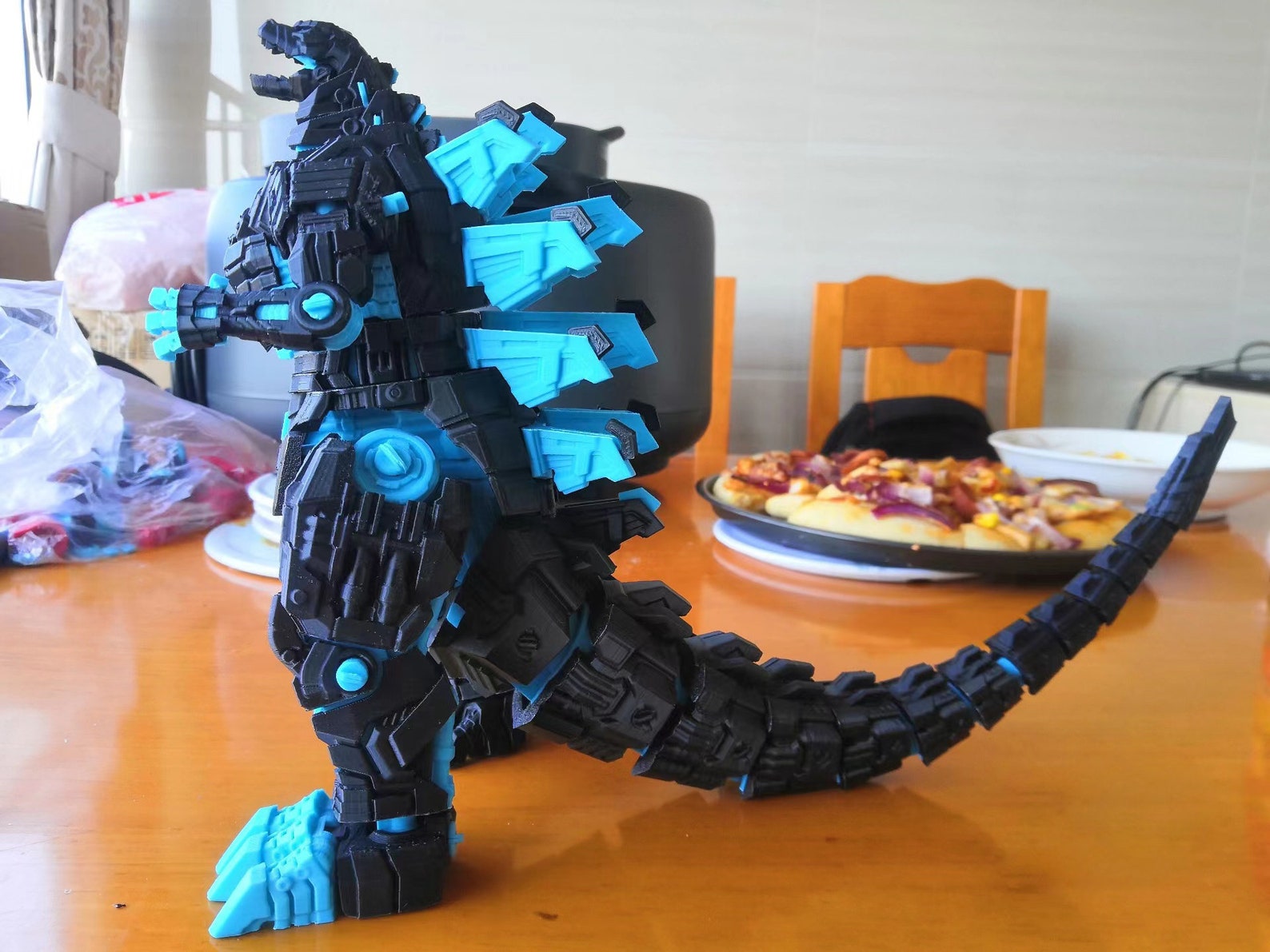Assembling Mechanical Godzilla 3D Print File - Etsy Canada