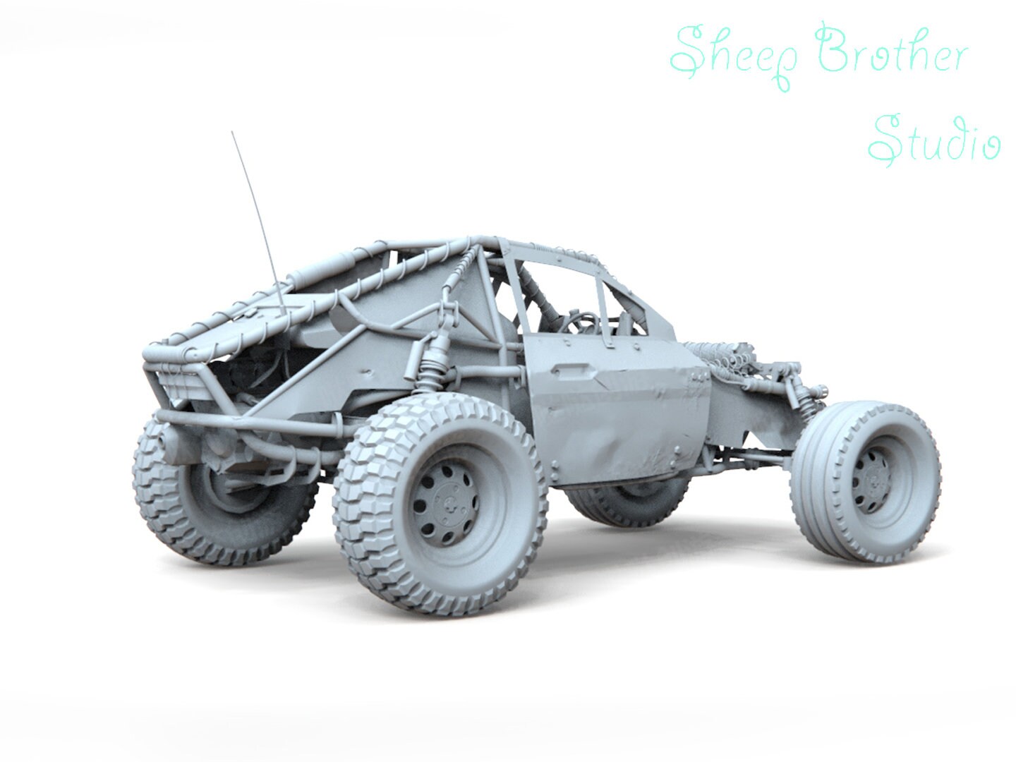 Off-road Racing 3D Model - Etsy