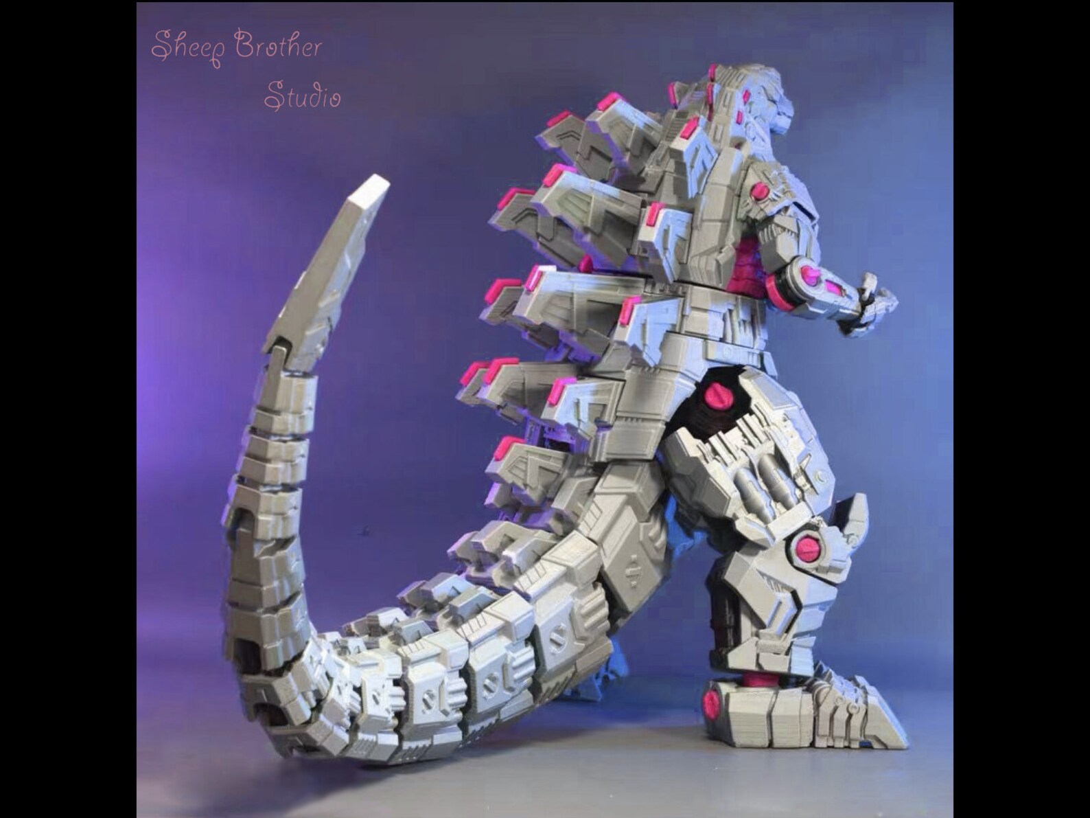 Assembling Mechanical Godzilla 3D Print File - Etsy Canada