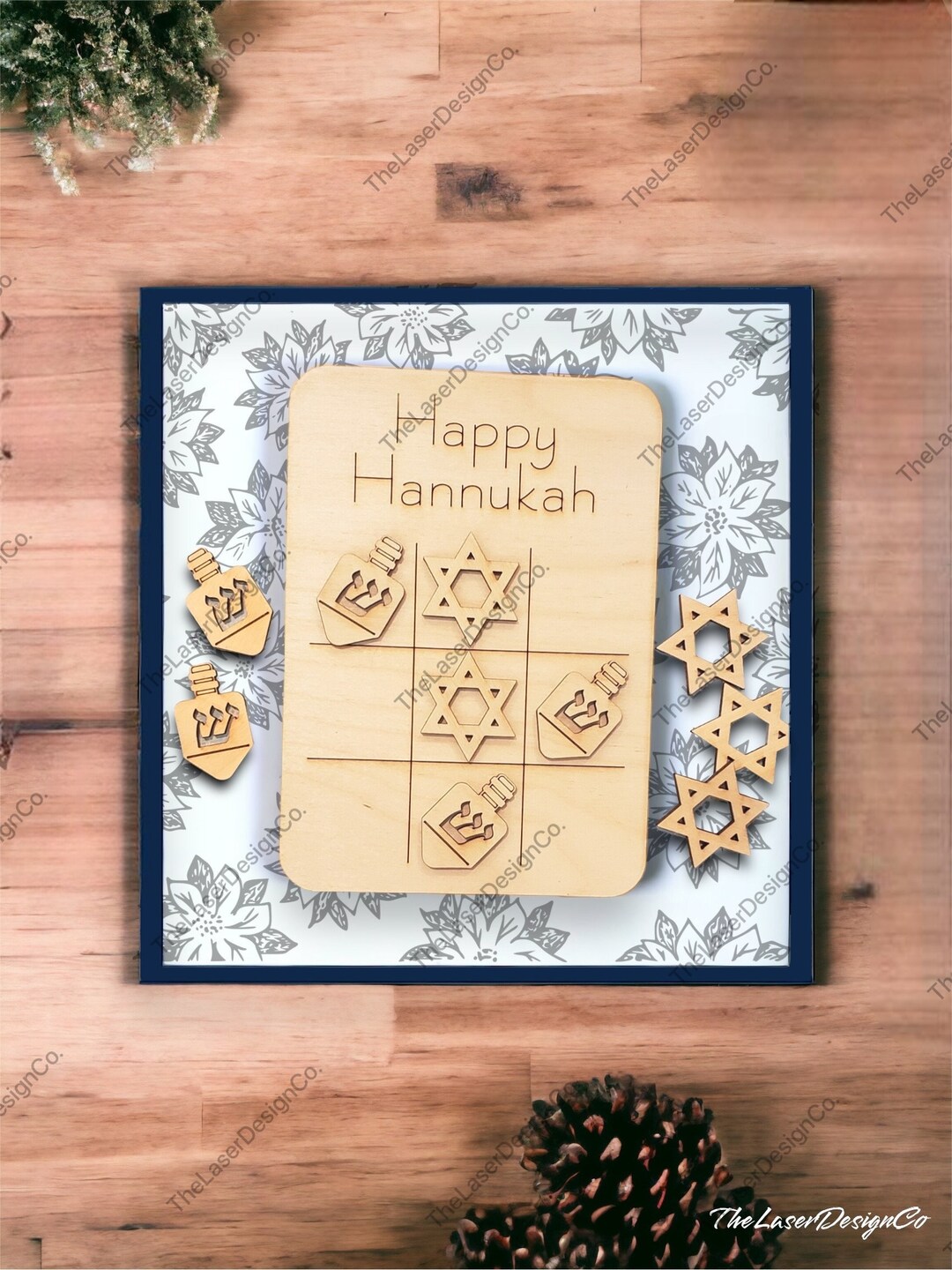Christmas and Hanukkah Tic-tac-toe Holiday Games Kids Holiday Gift Kids ...