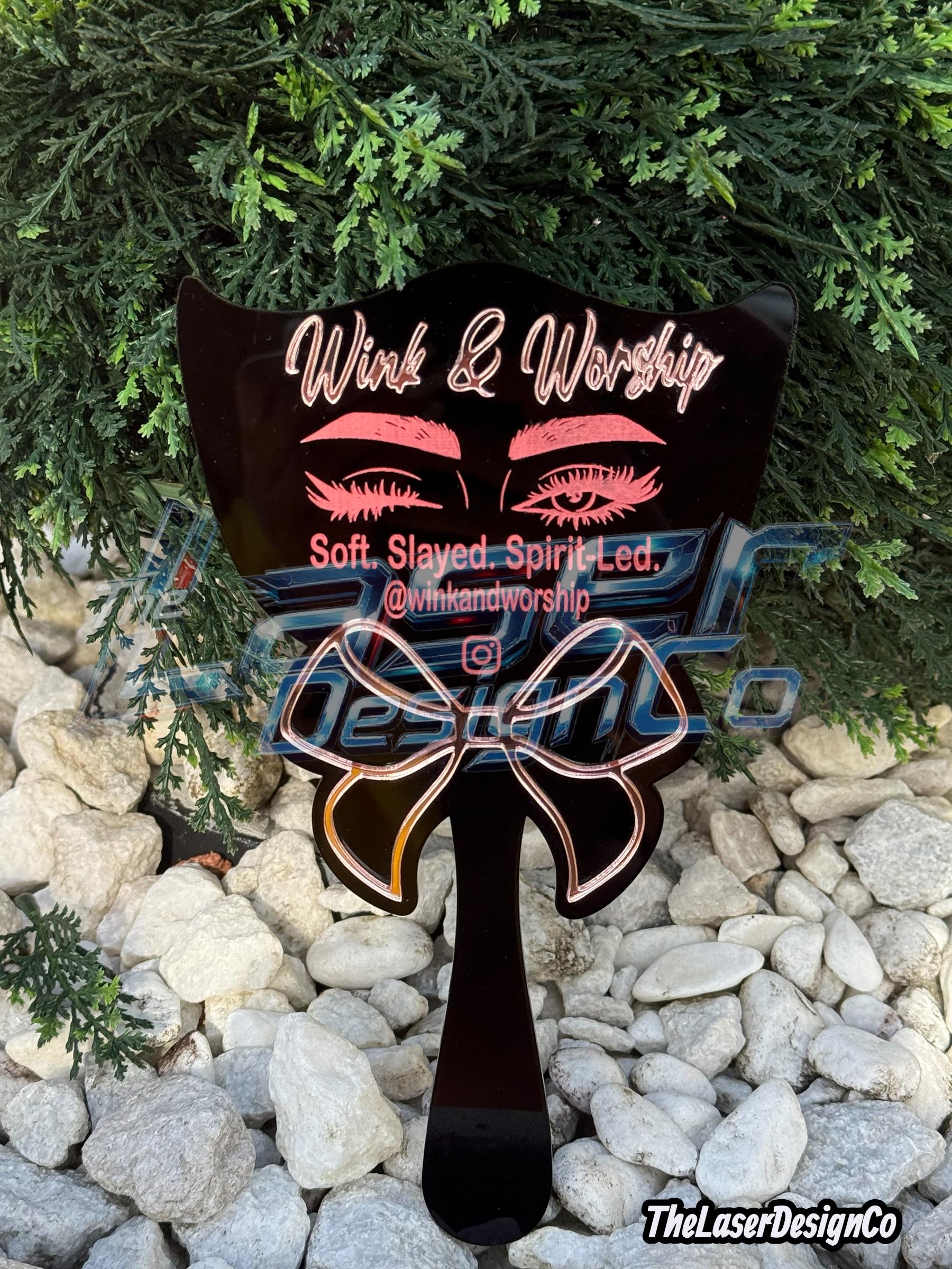 Custom Lash Artist Social Media Sign • Personalized Lash Tech Name ...