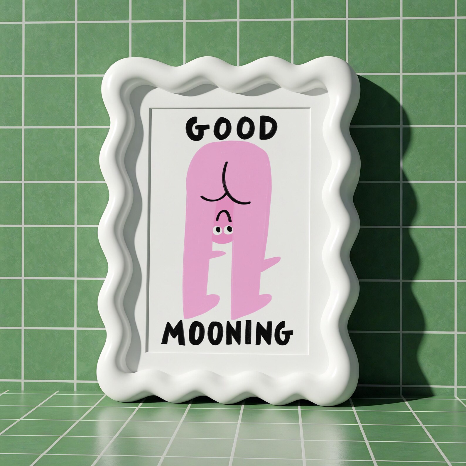 Good Mooning Digital Download Art, Home Decor Wall Art, Digital ...