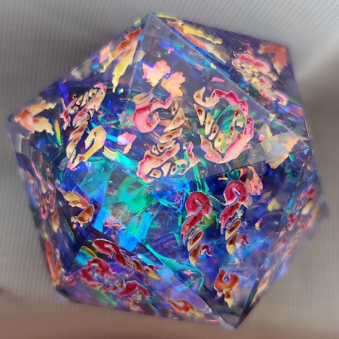 A Glimpse of Glamour Handmade Resin Rainbow Mylar Handpainted Fantasy ... A Glimpse of Glamour Handmade Resin Rainbow Mylar Handpainted Fantasy ...