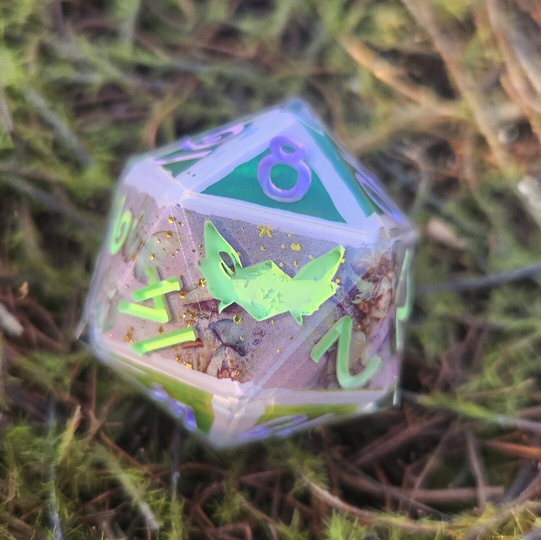 Pixie Wishes Fairycore Pastel Purple Green Mylar Sharp Edge Handmade ...