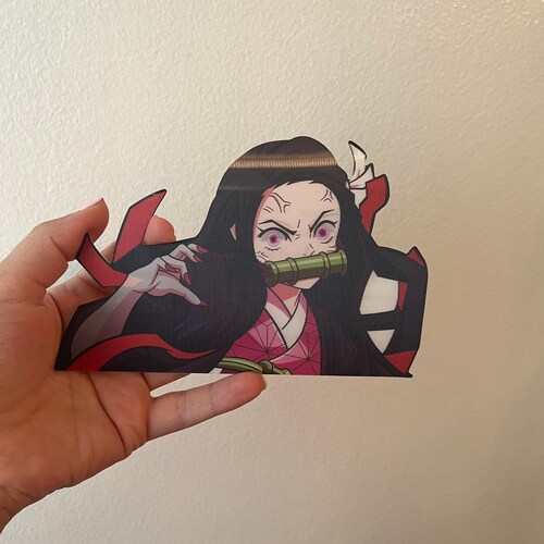 Demon Anime DS Chibi Demon Girl Die Cut Sticker Anime - Etsy