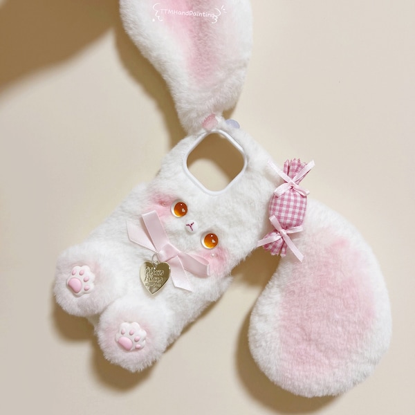 Rabbit Phone Case - Etsy
