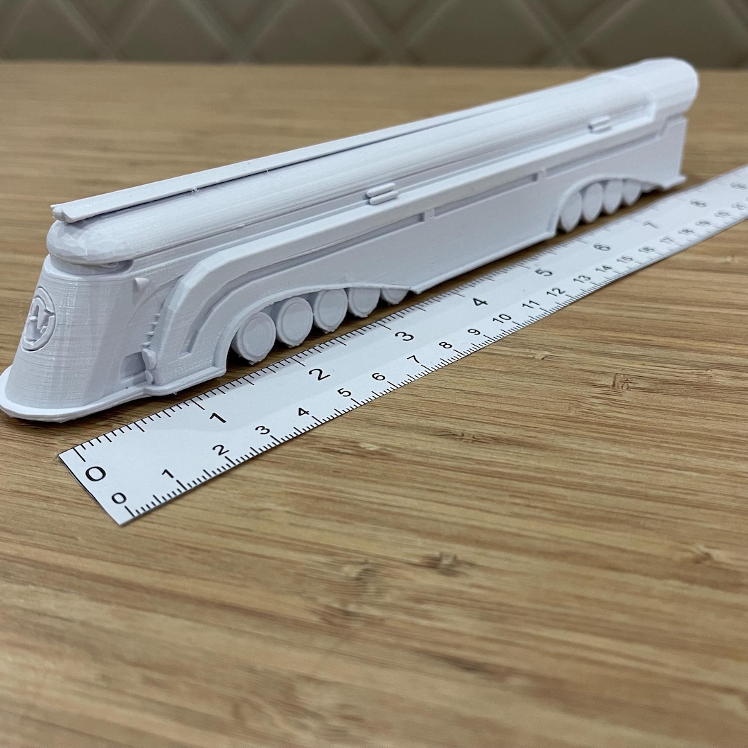 Snowpiercer Eternal Engine | 3D Printed N Scale Models | White PLA (NS ...