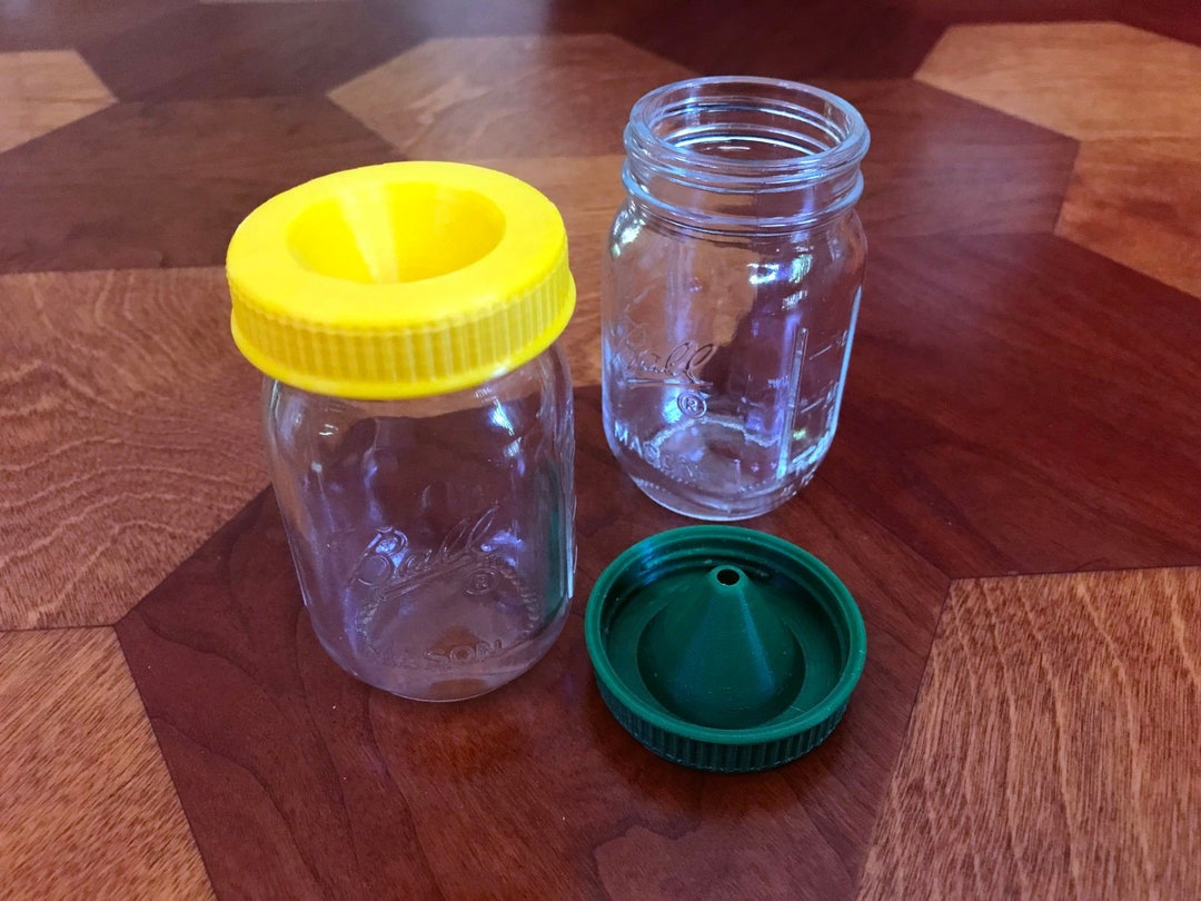 Mini Mason Jar Fruit Fly Trap | Effective Pest Control | Reusable ...